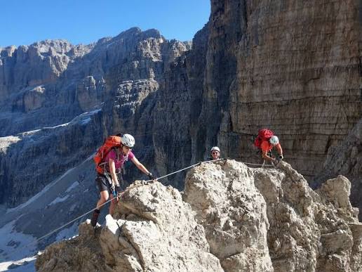 By The Way — Via ferrata tour in the Dolomites